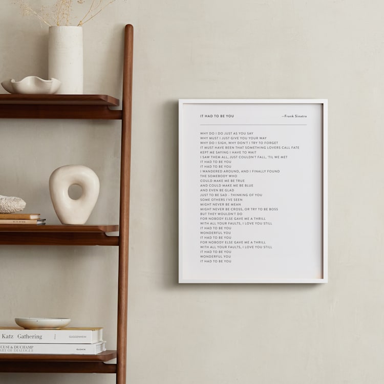 Custom Print Your Lyrics: Custom Print - Minted